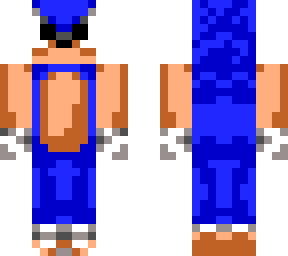 sonic 8 bit skin/sonic 1 SMS | Minecraft Skin