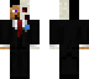 Steve/esqueleto con traje | Minecraft Skin