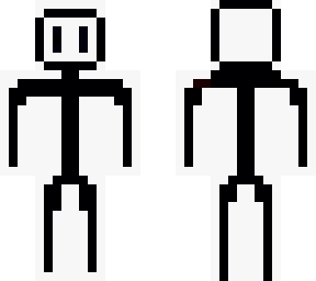 3D Stickman | Minecraft Skin