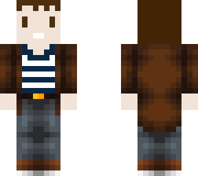 Brown Leather Jacket | Minecraft Skin