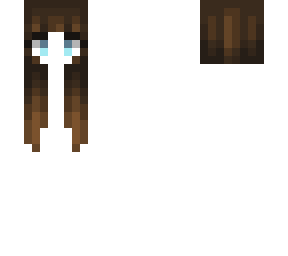 Female HB - Cut Brunette Bangs v3 | Minecraft Skin