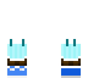 OC bottom template - Paint!Frisk - UTMV/UTAU | Minecraft Skin