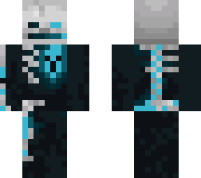 skulk skeleton | Minecraft Skins