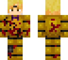 Springbonnie Zenitsu (springlocked) | Minecraft Skin