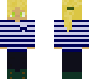Stripey greens | Minecraft Skin