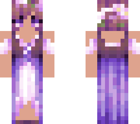 Wisteria Lunge | Minecraft Skin