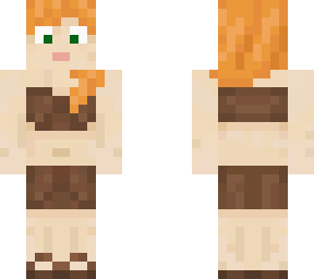 Alex Shirtless V2 | Minecraft Skin