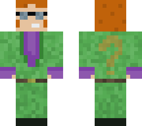 Deathstroke/Arkham City Riddler | Minecraft Skin