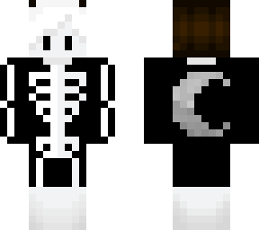 Ghost Skeleton Person | Minecraft Skin
