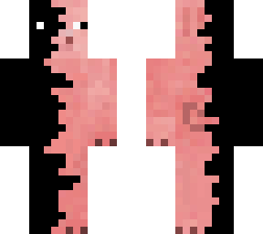 Half Human Half Infected Pig | Minecraft Skin