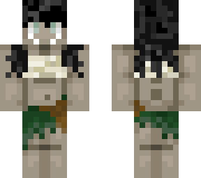 half orc half elf | Minecraft Skin