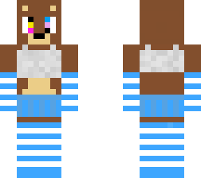kanye bear but sigma | Minecraft Skin