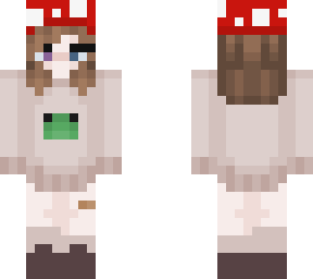 mushroom hat | Minecraft Skin