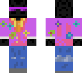 peace, love and enderman | Minecraft Skin