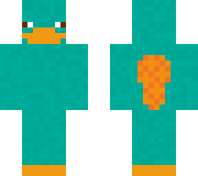 Perry the Platypus | Minecraft Skin