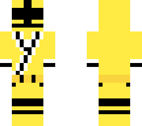 yellow power ranger | Minecraft Skins