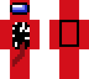 red imposter among us LEIN | Minecraft Skin