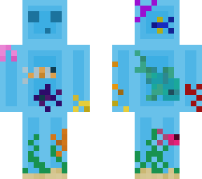Reef slime | Minecraft Skin