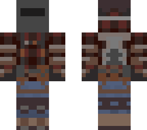 Rust Lumberjack Hazmat | Minecraft Skin