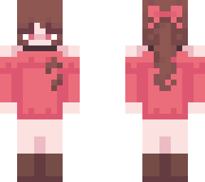 fnf girlfriend | Minecraft Skins