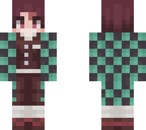 tanjiro demon slayer | Minecraft Skins