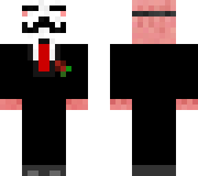 cerdo con traje | Minecraft Skin