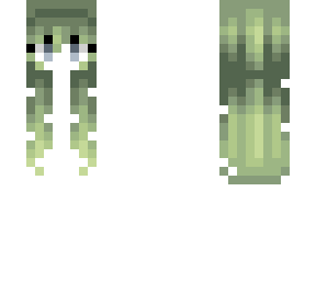 Female HB - Dried Kelp Green v2 | Minecraft Skin