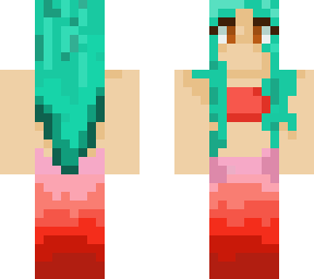 First mermaid skin | Minecraft Skin
