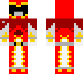 King Kyoryu Red | Minecraft Skin