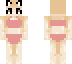 nyah~ cat girl base for skins! | Minecraft Skin