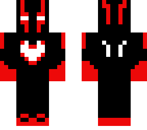 red heart | Minecraft Skin