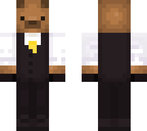 Fancy Brown Bear | Minecraft Skin