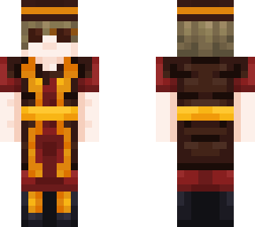 Fire Bender | Minecraft Skin