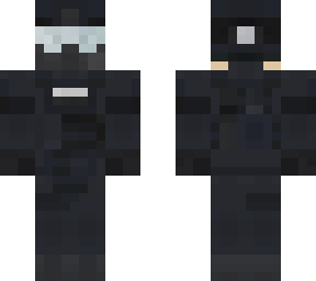 French GIGN Operator | Blue BDU | Minecraft Skin
