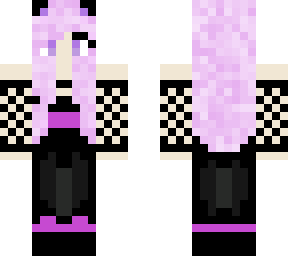 Magenta lady | Minecraft Skin
