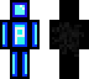neon blue | Minecraft Skins