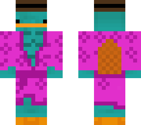 perry the platypus | Minecraft Skins