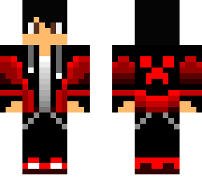 Red And Black (Final Version) | Minecraft Skin