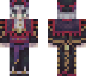 Rollo Flamme | Twisted Wonderland | Minecraft Skin