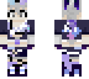 silver wolf | Minecraft Skins