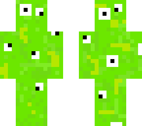 strange alien eyeball man | Minecraft Skin
