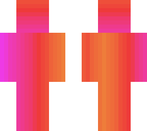 sunset gradient | Minecraft Skin