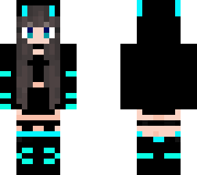 neon blue | Minecraft Skins