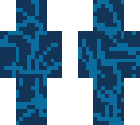 blue vain | Minecraft Skin