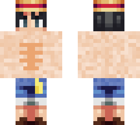 monkey d luffy | Minecraft Skins