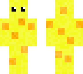 cheese skin v2 no suit | Minecraft Skin