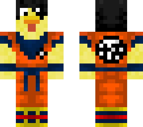 chicken goku remake | Minecraft Skin