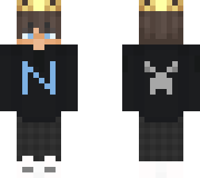 cool skin with N | Minecraft Skin