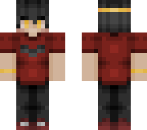 Fear Blazeborn Origin W mask | Minecraft Skin