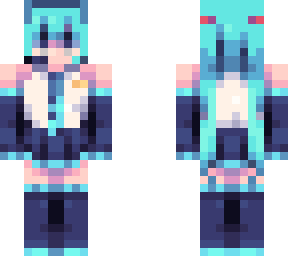Hatsune Miku | Minecraft Skin